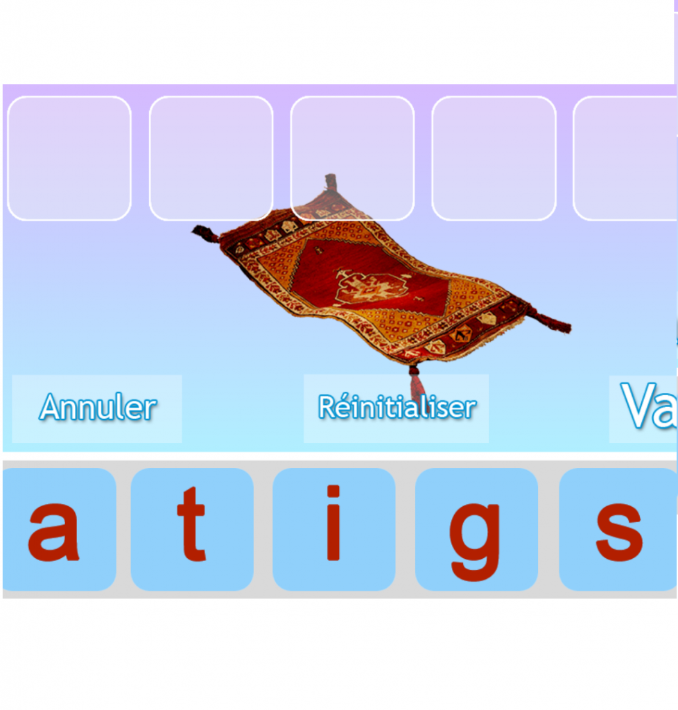 Epeler les mots. Exercices - Tests & Jeux éducatifs en ligne